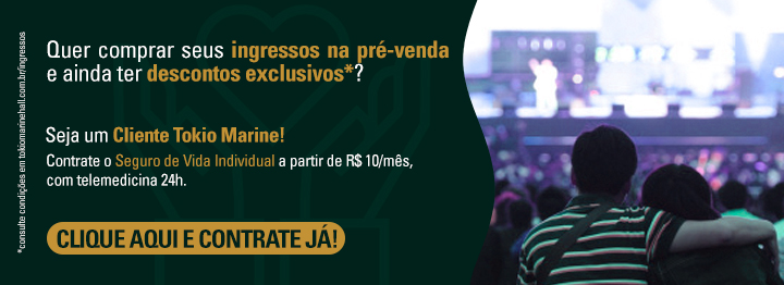 Compre seu Ingresso ⋆ Tokio Marine Hall